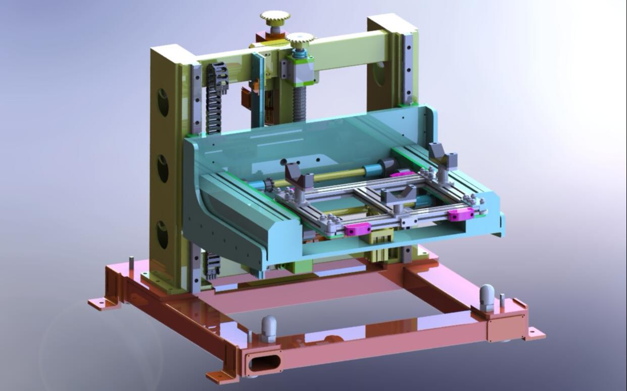 SolidWorks 视频教程:重型滚珠丝杠升降机(上)