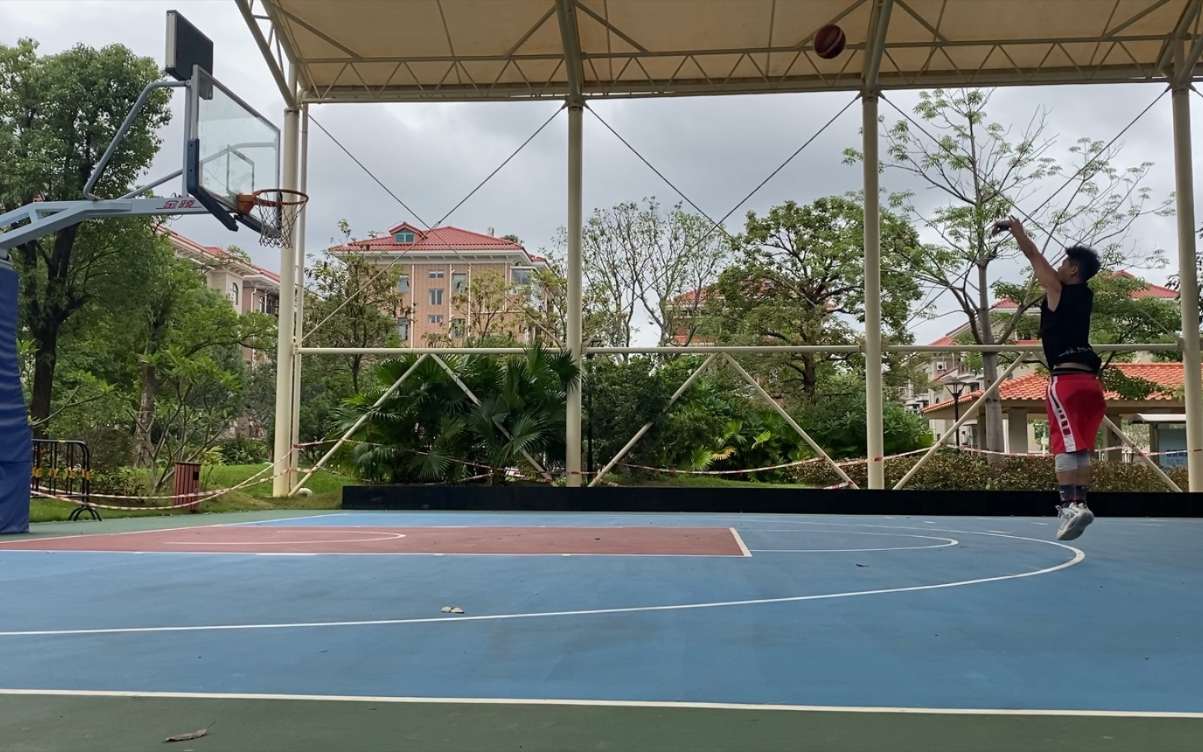 库里一段式姿势投篮—四连中