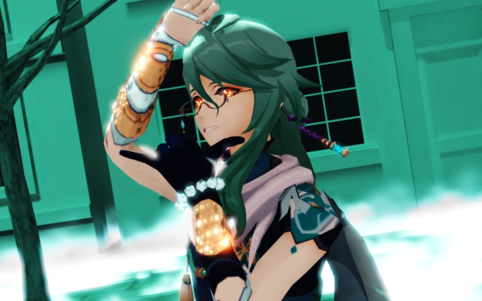 【原神 白术 MMD】是那个雇佣童工的男人! — p. h.