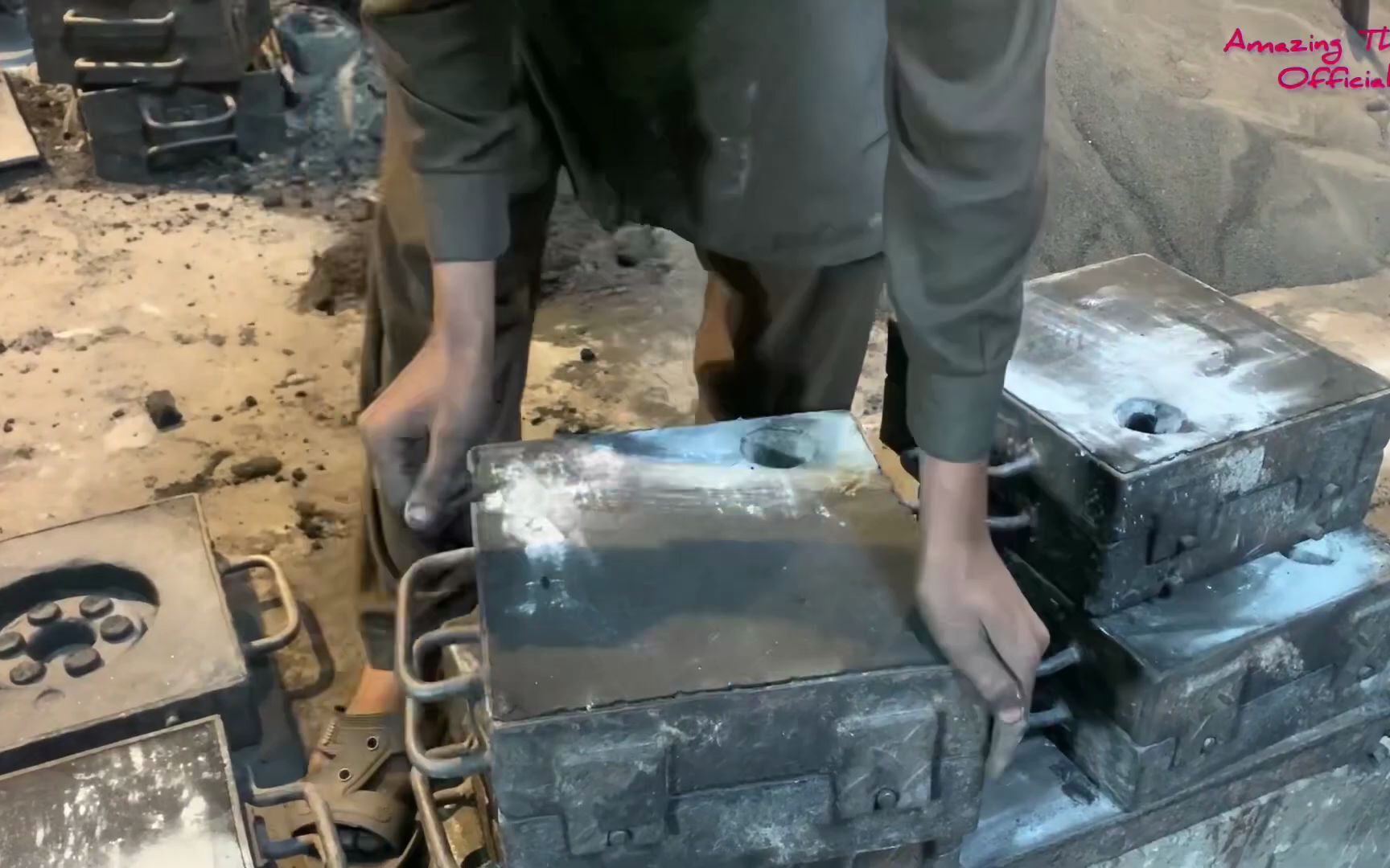 巴基斯坦万物皆可修-制作加工齿轮