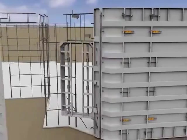 3DMAX 铝膜建筑施工动画,教程我看我签名, 。