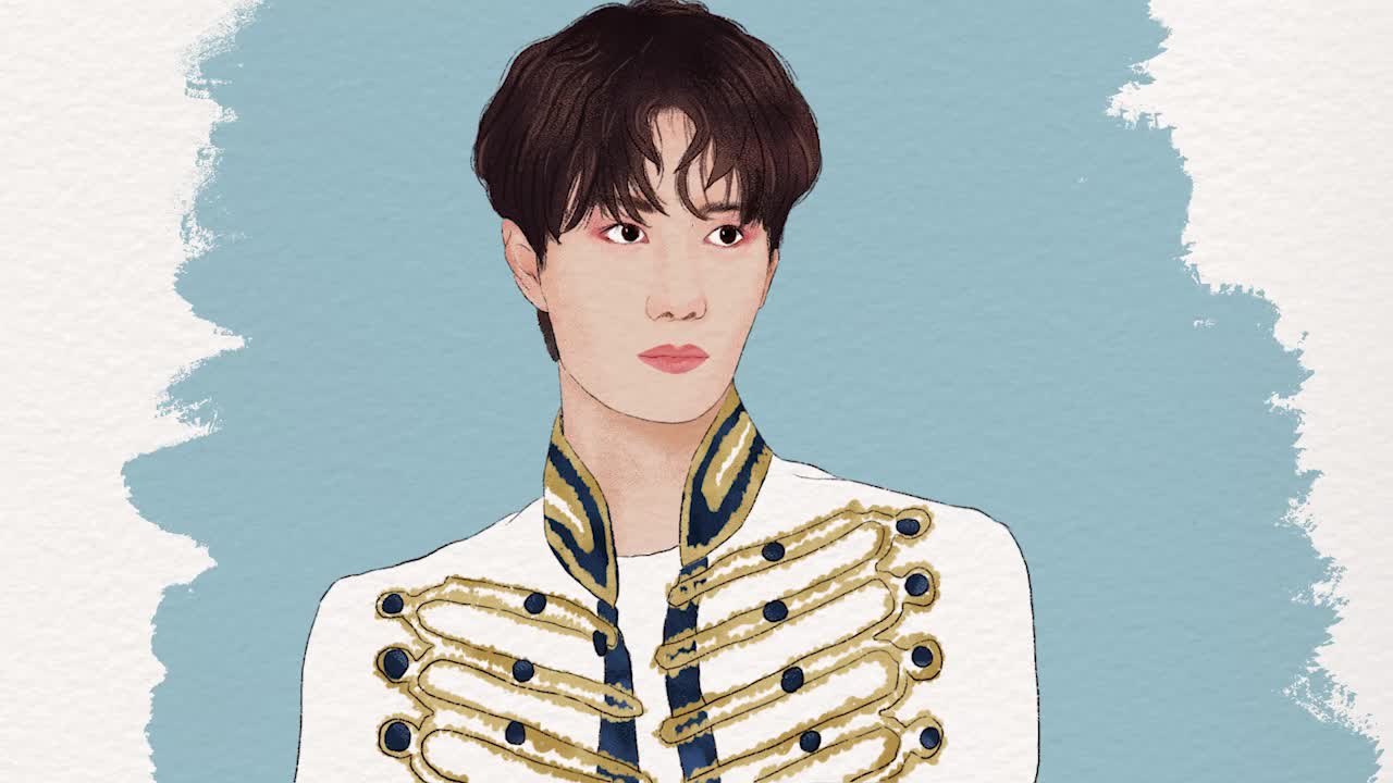 【王一博绘画过程】超简单的照片转手绘风格