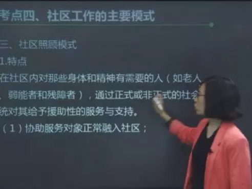 初级综合能力快班06第六章 社区工作方法