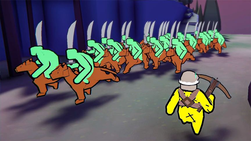 超逼真的攻城模拟器:狭路相逢勇者胜,骑兵连冲锋!