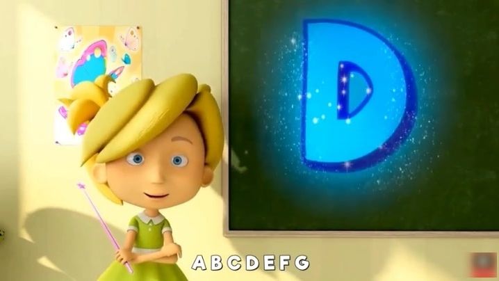 ABCDEFG胎教育儿字母英文歌