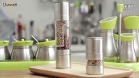 欧烹 | 手动胡椒研磨器(粗细可调,双头设计,双层空间,分类储存)