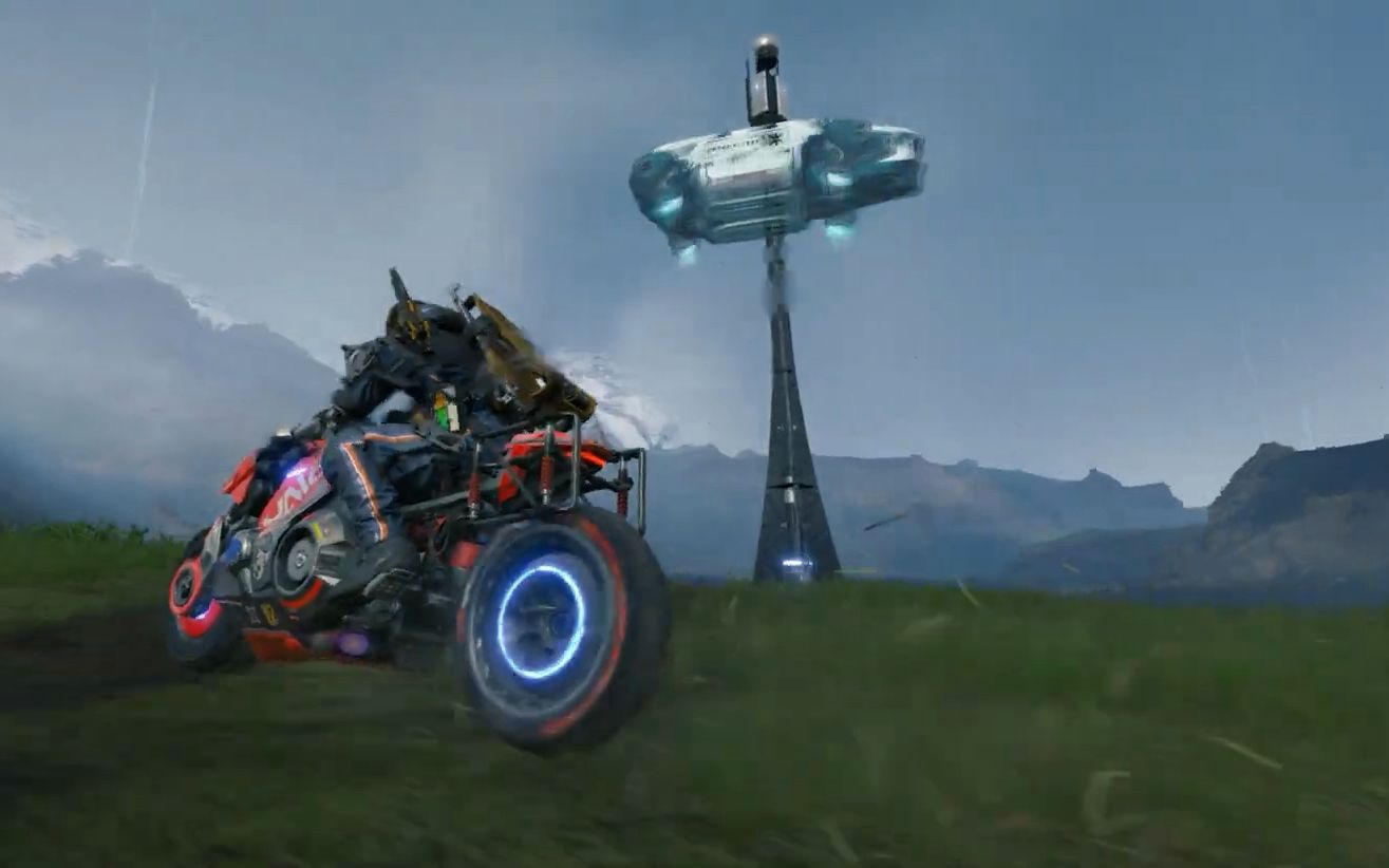 《死亡搁浅》×《赛博朋克2077》黑客联动玩法演示及联动宣传片