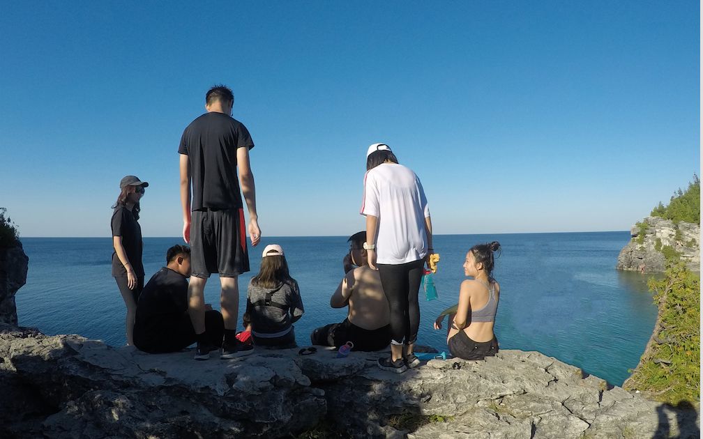 「旅行」徒步in Tobermory/CANADA 2018