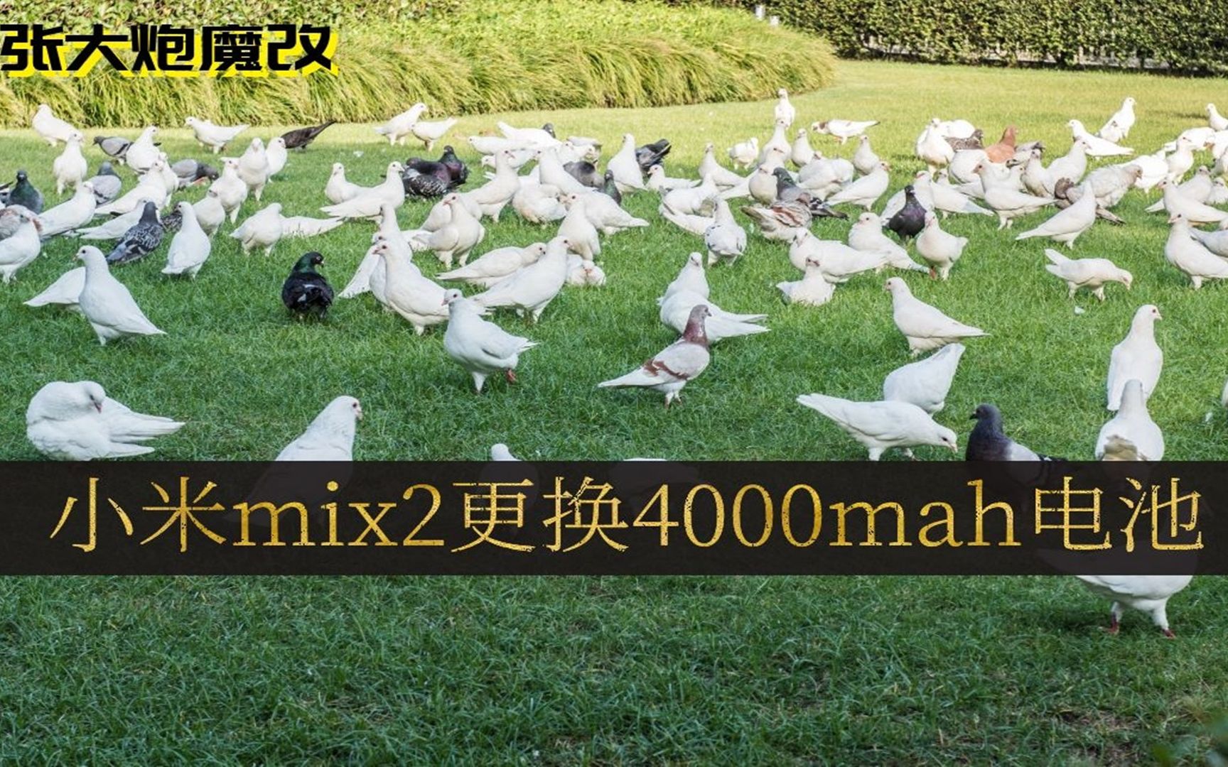 张大炮魔改:小米mix2更换4000mah电池