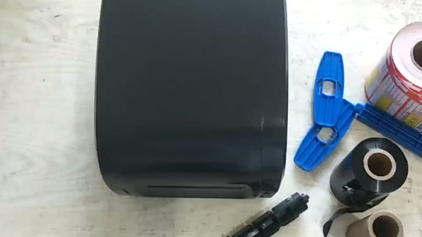 佳博标签打印机安装纸方法
