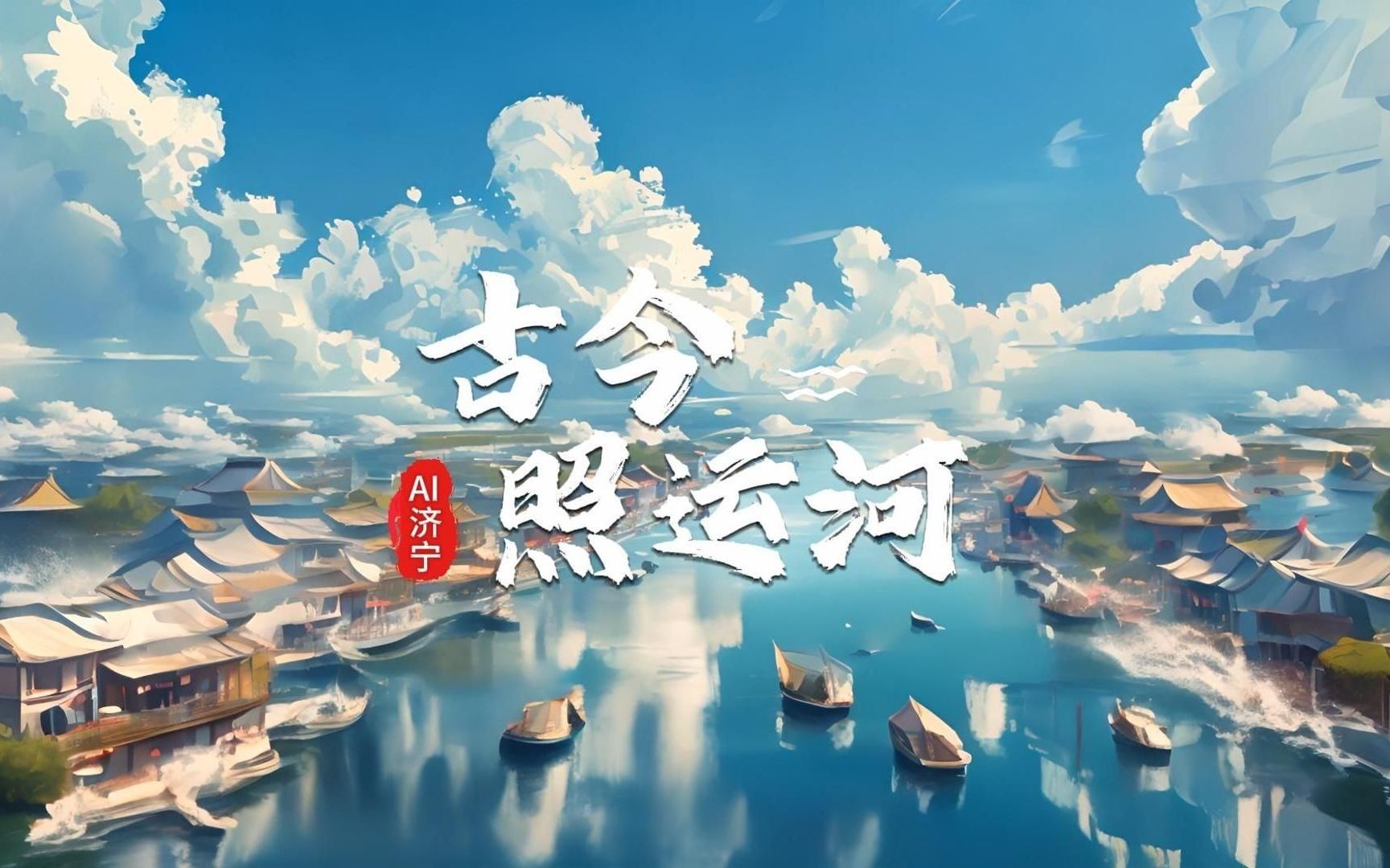 AI济宁 | 古今照运河