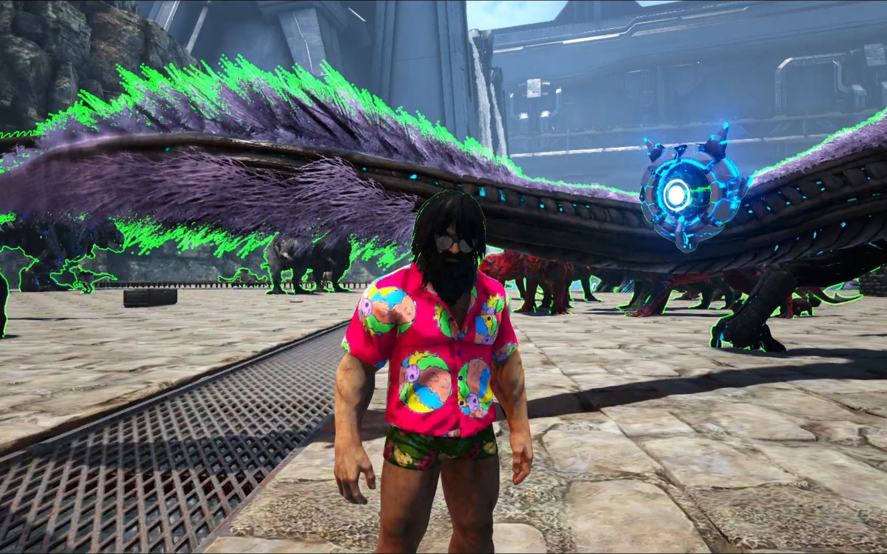 方舟生存进化:2022夏日活动皮肤制作_方舟生存进化