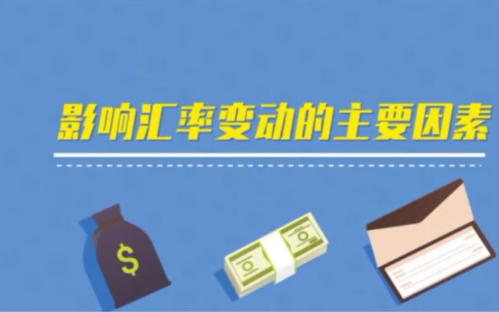 影响汇率变动的主要因素