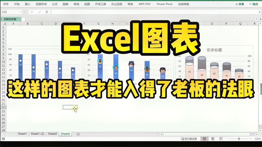 这样的Excel图表才能入得了老板的法眼