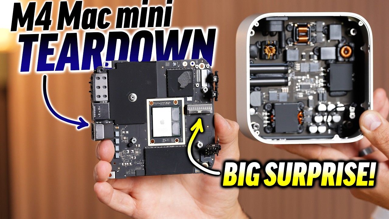 苹果 M4 Mac mini 完整拆解 - 苹果终于修复了这个 | 作者 Max Tech | 机...