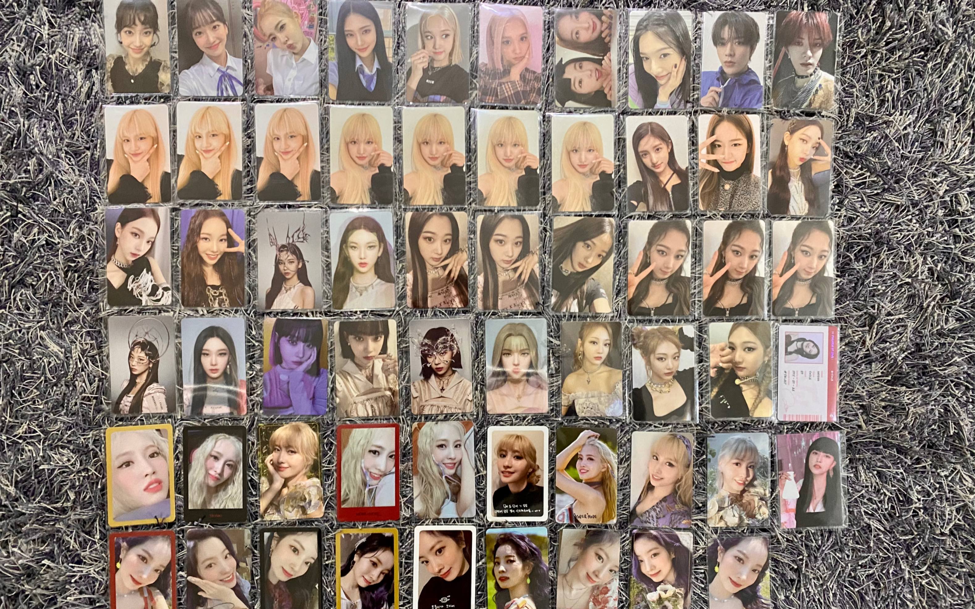 【简简单单收卡日常】近60张小卡收卡记录(内有twice*red velvet*...