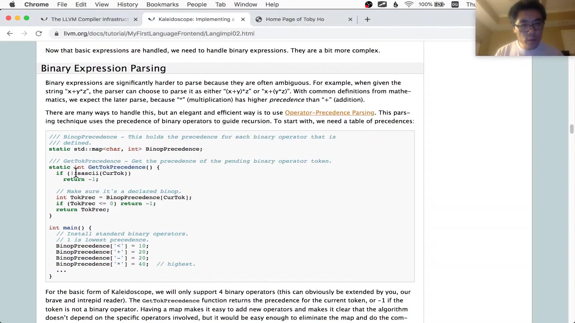【Toby Ho】LLVM新手演示教程(共25集)