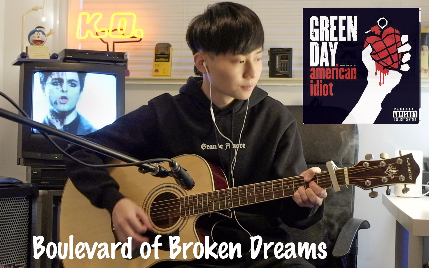 ...Day-Boulevard of Broken Dreams-Guitar Cover (绿日乐队吉他翻弹)