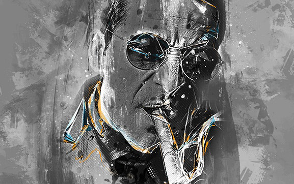 创意图片效果PS动作预设l