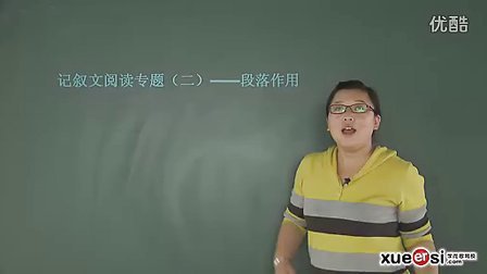 第4讲 记叙文阅读之段落作用 1