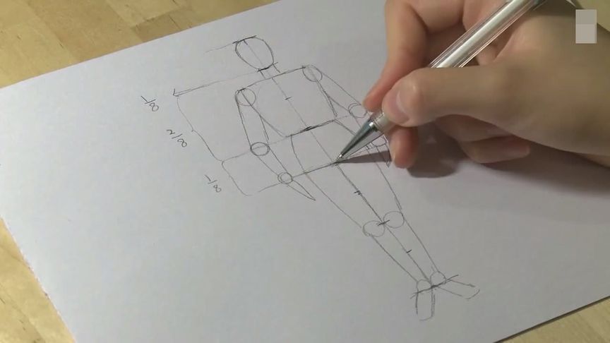 绘画:人体比例,详细教程