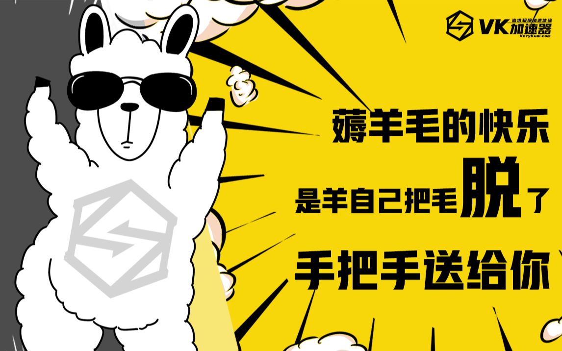 【VK加速器】大型脱毛现场:官方出品免费加速器食用指南