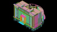 湖南工学院 西岳华山队 基于BIM的三维建模及动画模拟 视屏制作--田野