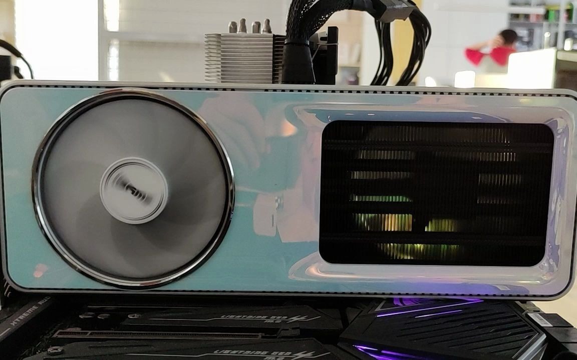 iGame RTX 3070 Ti Customization OC显卡灯效展示