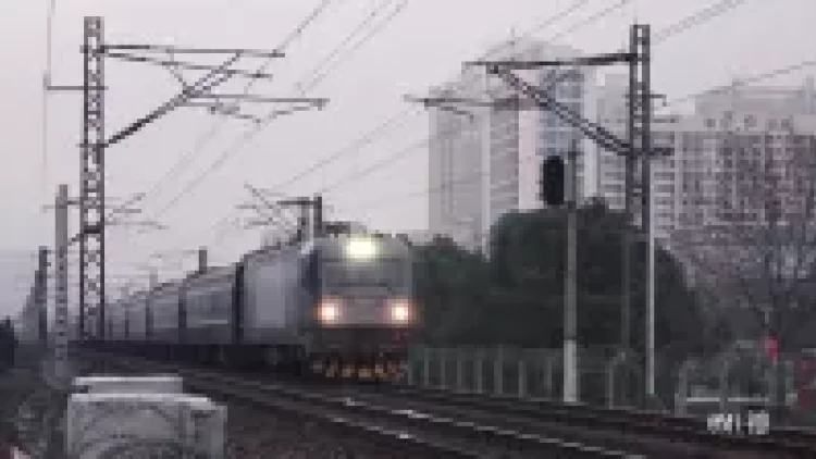 [火车]HXD3C+25G[K6612]广州-岳阳 京广开福区上行