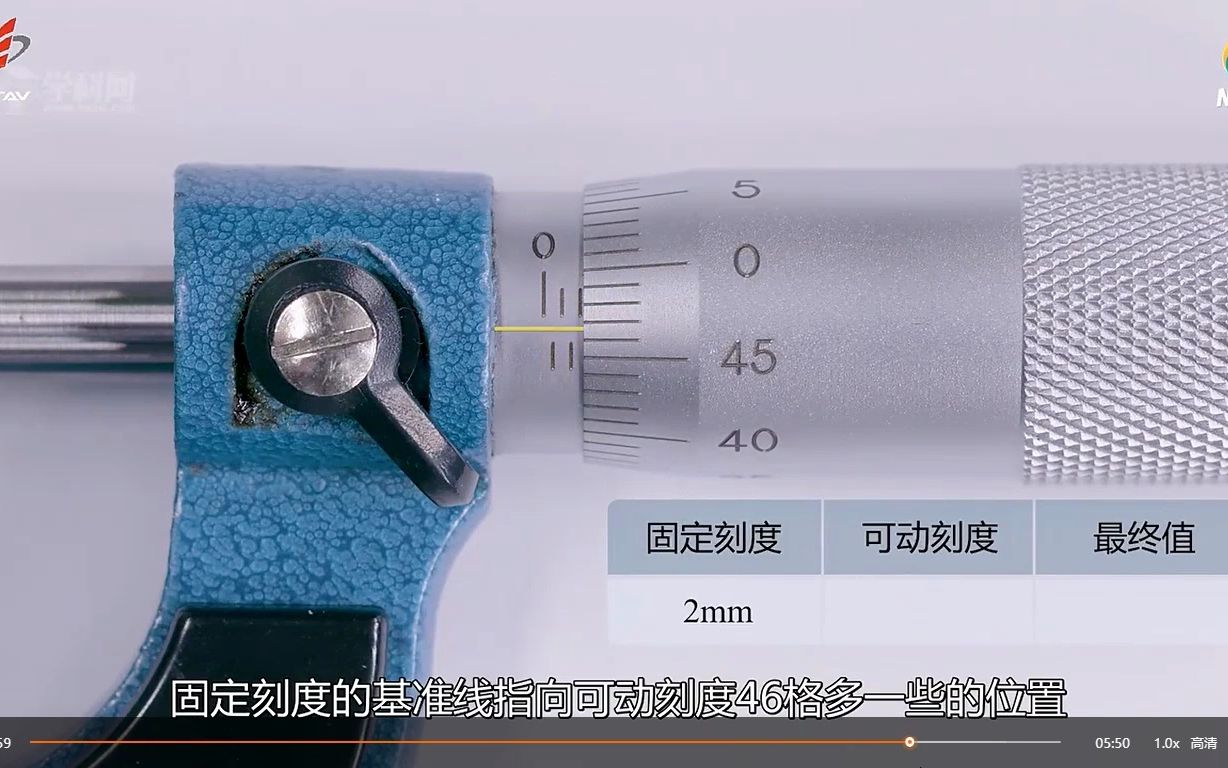 实验9:长度的测量(螺旋测微器)