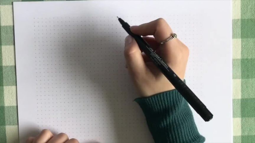 手账素材|15种创意文字边框的画法