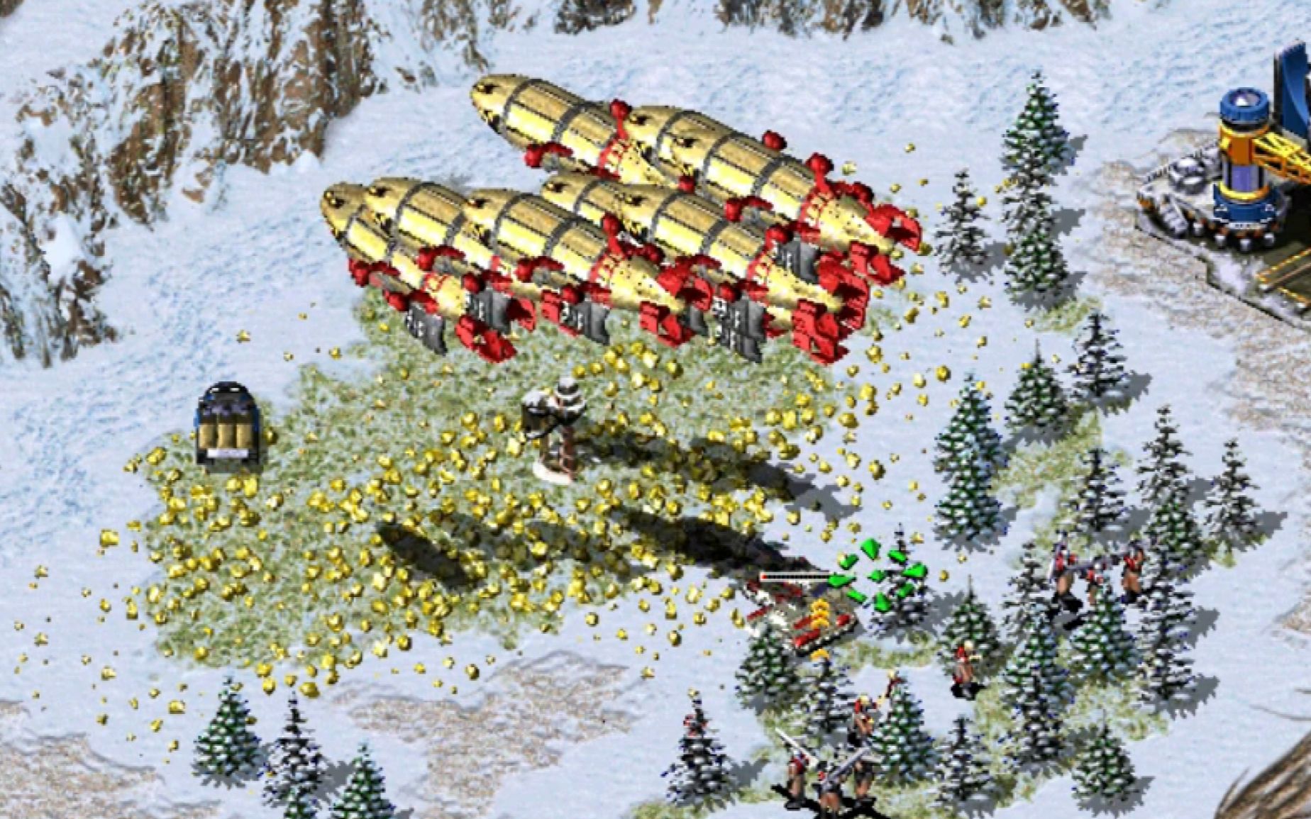 红色警戒原版苏军任务12 北极风暴-完