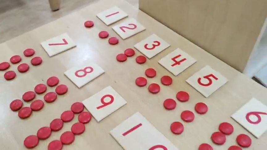 蒙氏数学《数字与筹码》认识偶数、奇数(复习)