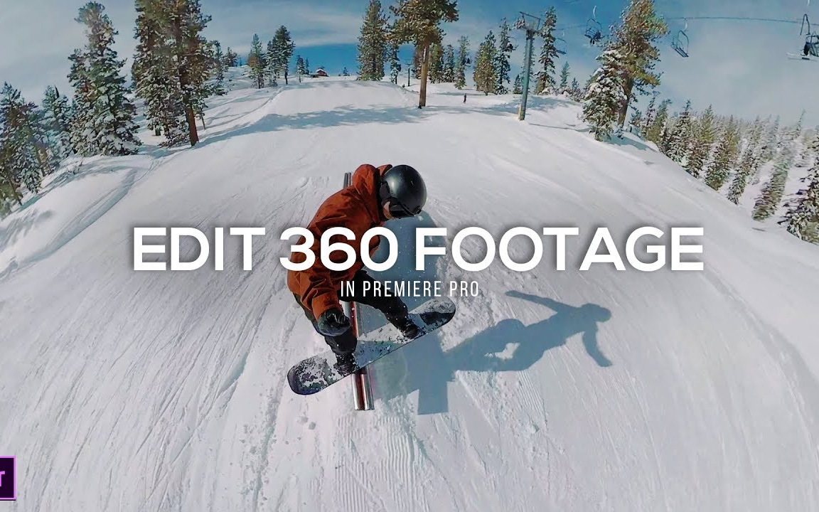 如何在PR里编辑360全景视频#insta 360 One X#