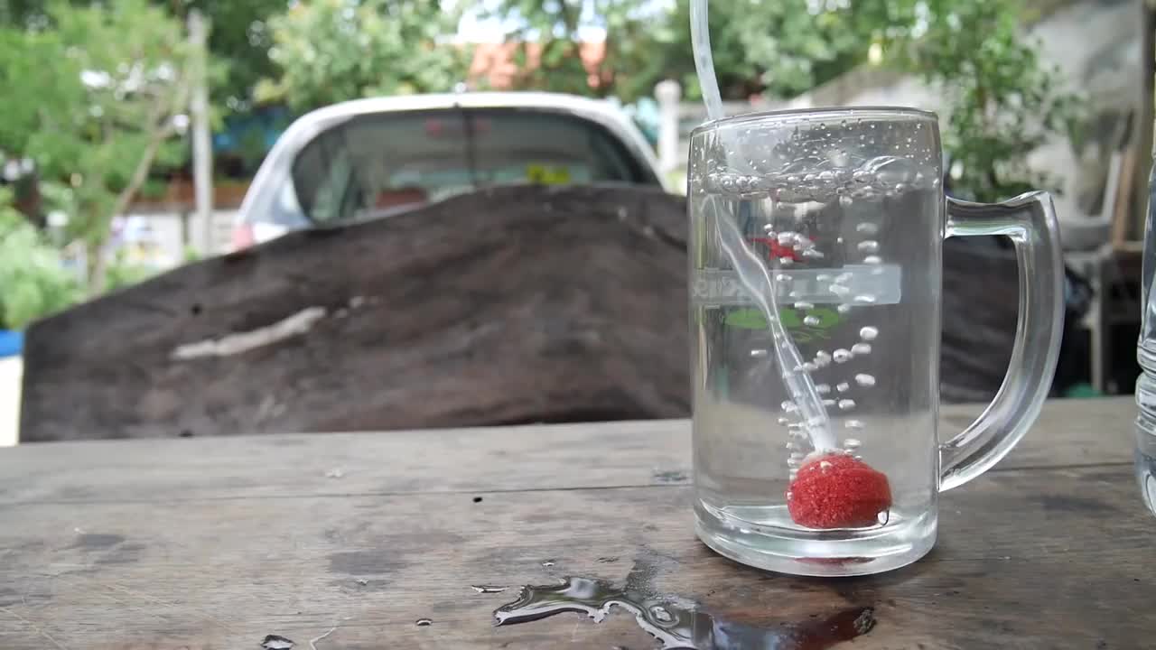 用可乐瓶DIY救急鱼缸氧气泵