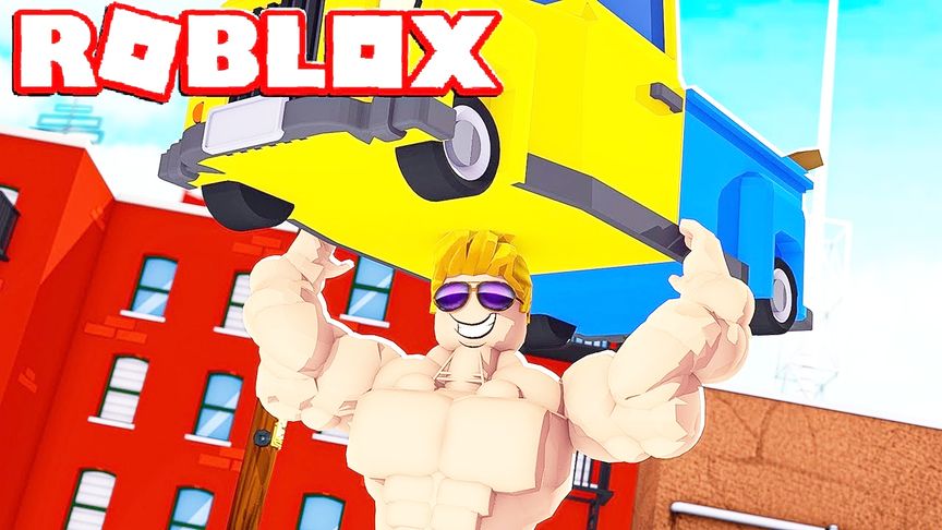 Roblox举重模拟器:可怕的闪电力量!我居然举起了汽车?