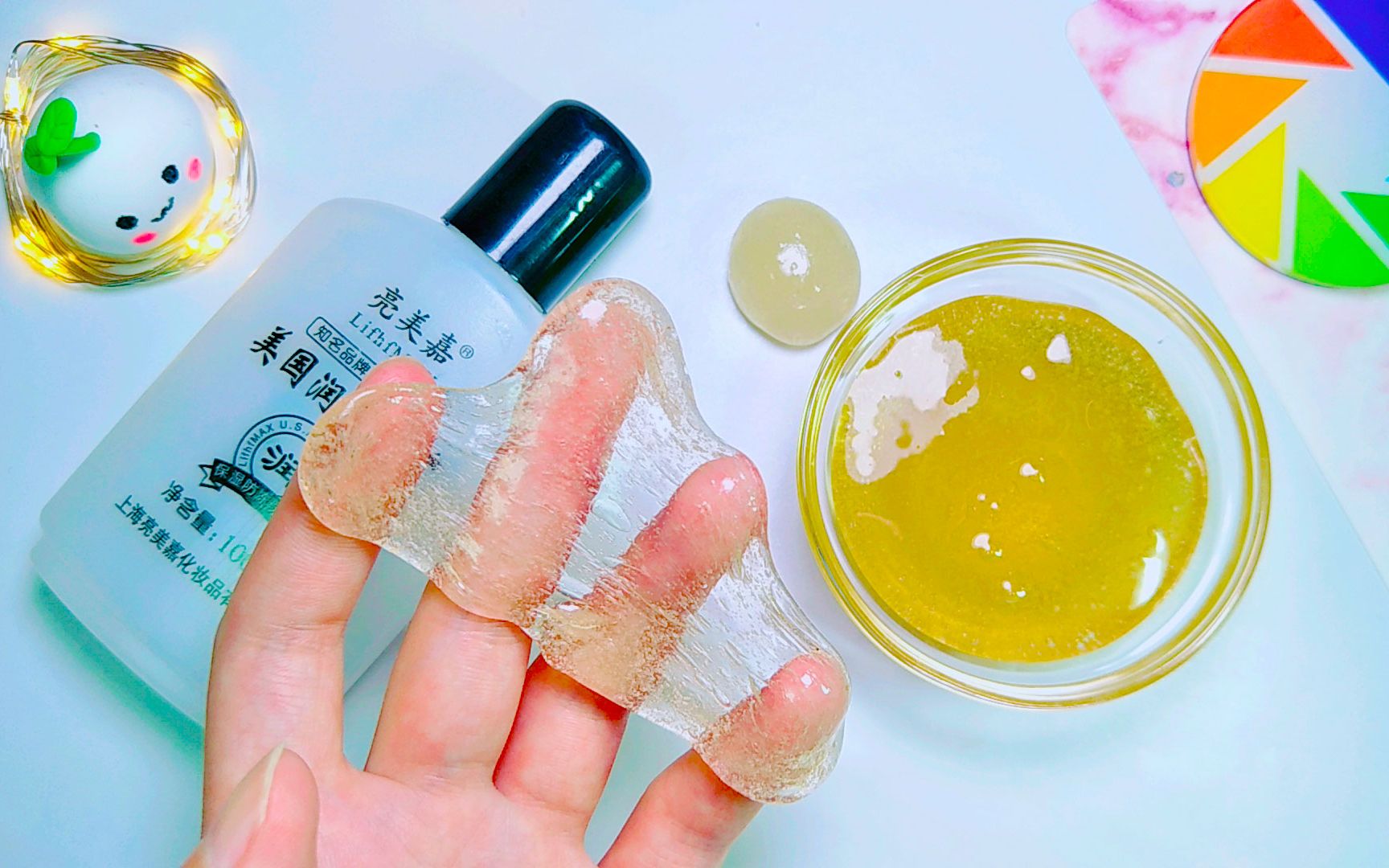 唯西发现1种材料可代替卸妆水和甘油,还能做液态玻璃