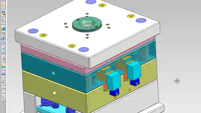 降低模具成本的滑块机构设计方法#UG #UG数控编程 #UG模具设计