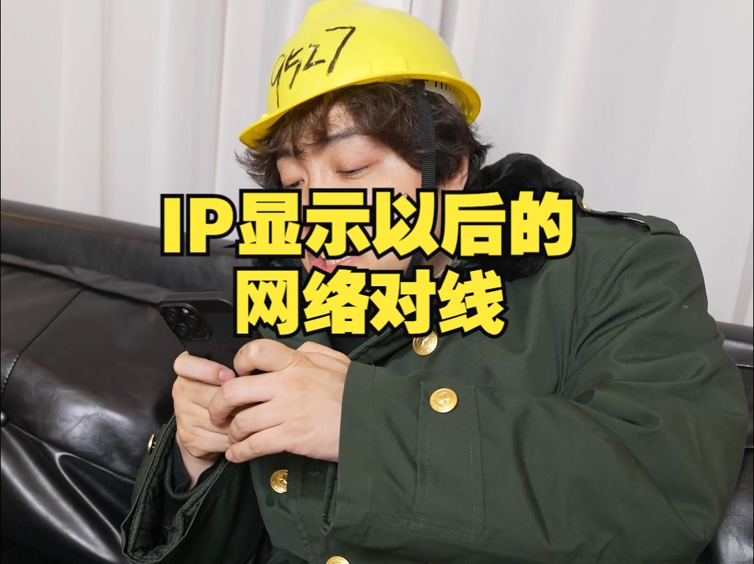 IP显示以后的网络对线