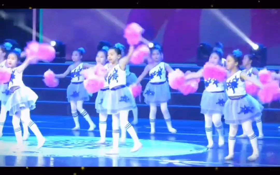 幼儿园毕业晚会开场舞,动感花球啦啦操 开场舞 幼儿园毕业舞蹈 幼儿园...
