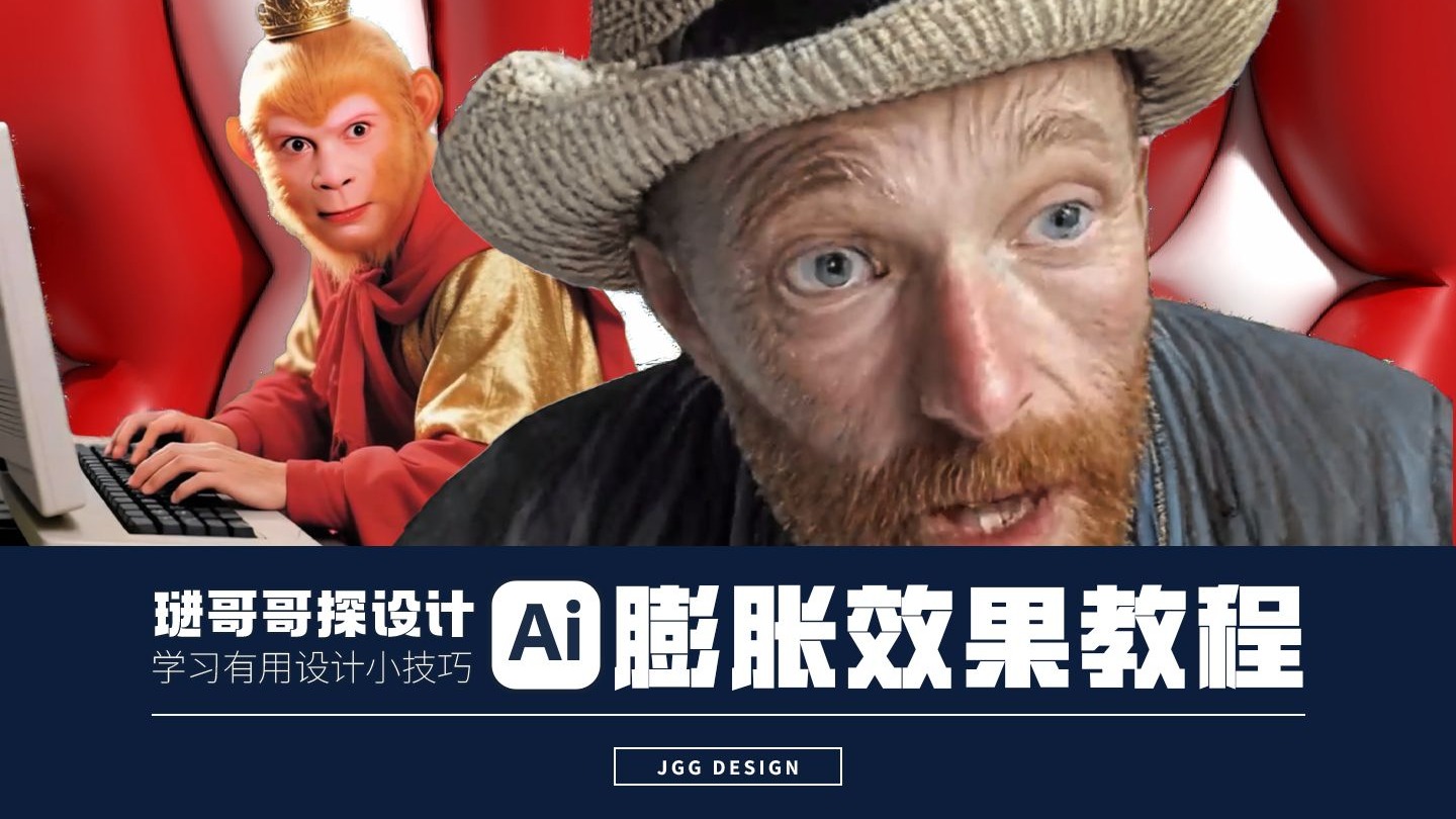 原来ai制作膨胀效果,如此简单!