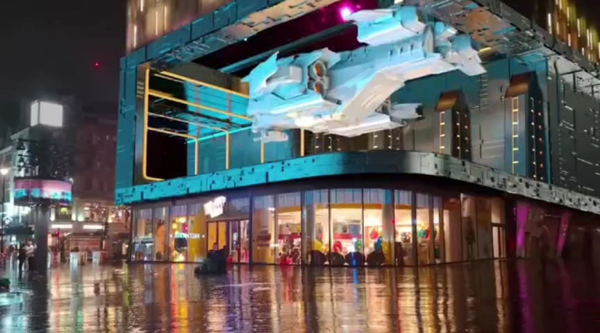 LED裸眼3D大屏LED显示屏户外大屏幕