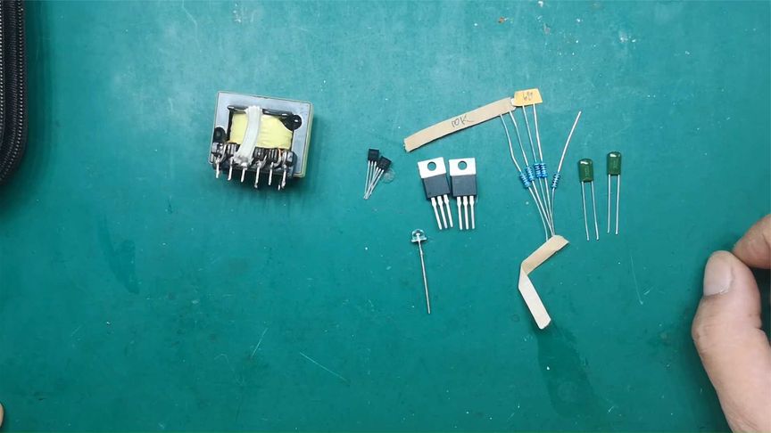 用ATX电源中的高频变压器做的逆变器,从画原理图开始