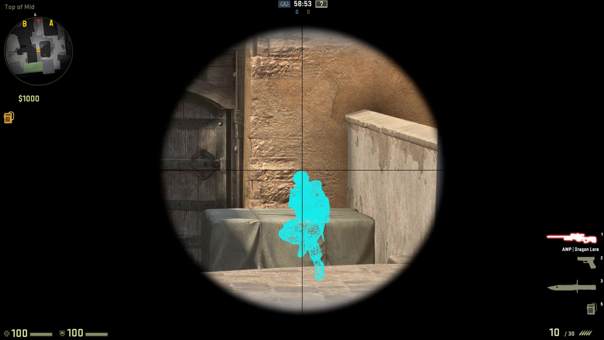 CSGO延迟补偿演示
