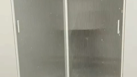 极简超白长虹玻璃推拉门