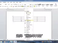 老友帮教学视频之word使用6--表格使用