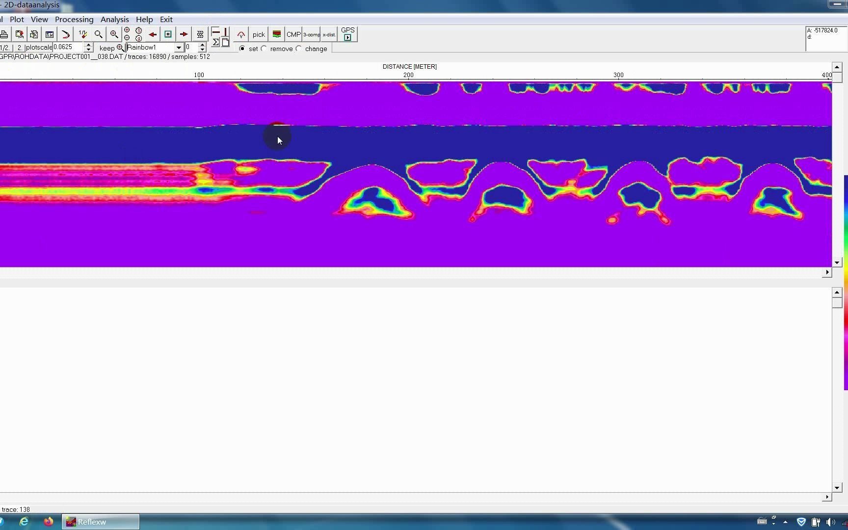 地质雷达软件reflexw_GPR_processing_analysis