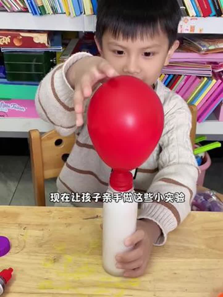 陪孩子一起做科学小实验吧,600个不重样玩法~#科学小实验 #在家做...