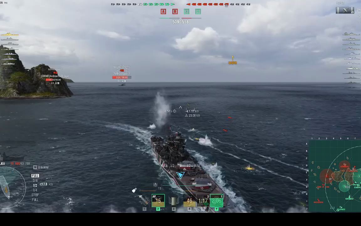 【战舰世界】瞄准位置奇怪的bug【具体情况看简介】