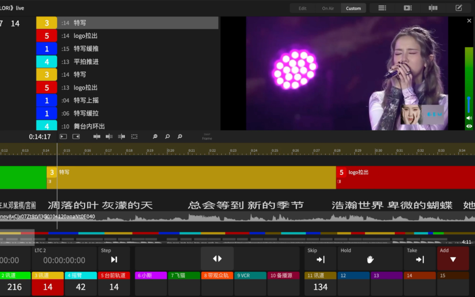 我用cuepilot solo版复刻了银河方舟音乐节G.E.M邓紫棋GLORIA的live